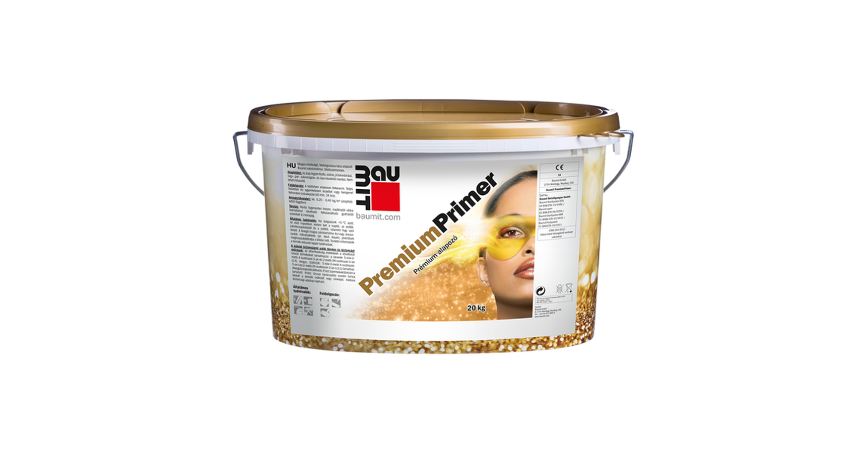 Baumit PrémiumPrimer alapozó homlokzati- és lábazati vakolatokhoz - 5kg/vödör - hoszigvasarlas.hu